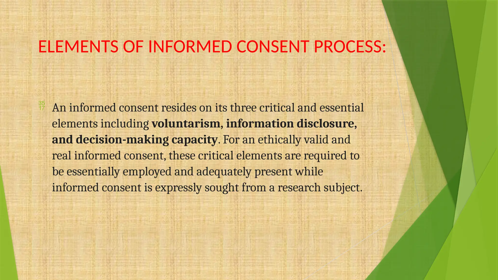 INFORMED CONSENT PROCESS AND PROCEDURE.pptx
