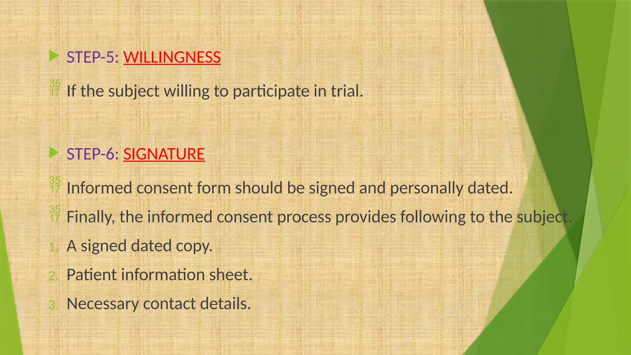 INFORMED CONSENT PROCESS AND PROCEDURE.pptx