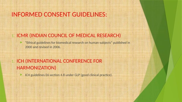 Informed Consent Process And Procedure Pptx Pharmaceutical Drugs