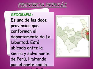 Informe de la provincia de pataz | PPTX