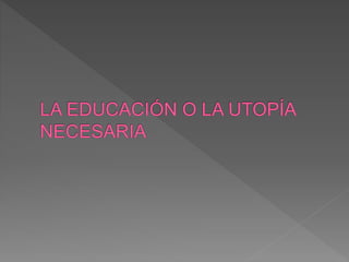 Informe Delors | PPT