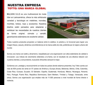 Informe de NALSANI TOTTO TRABAJO empresa de colombia.pdf