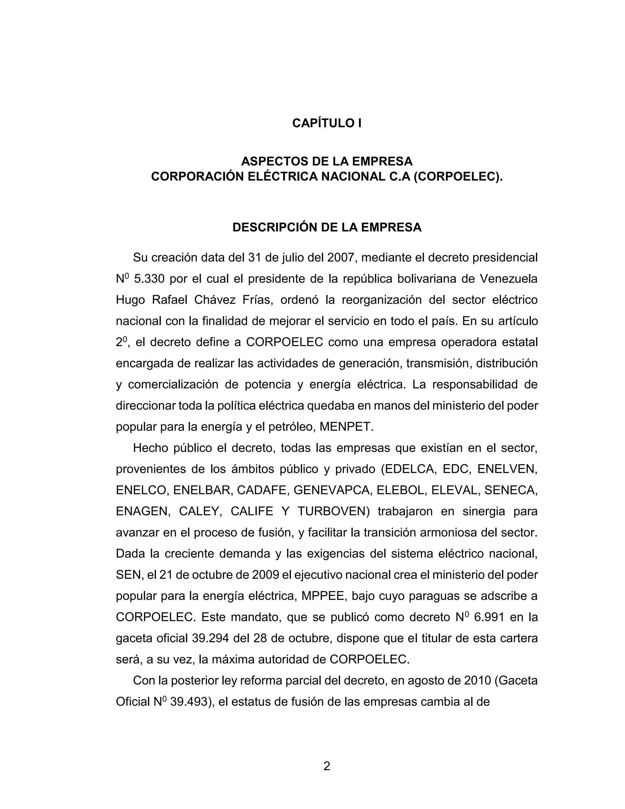 Informe de pasantias | PDF