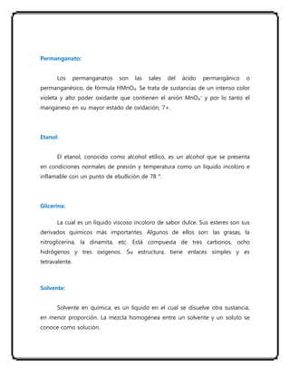 Informe de química, PROPIEDADES DE LOS ENLACES QUIMICOS | DOCX