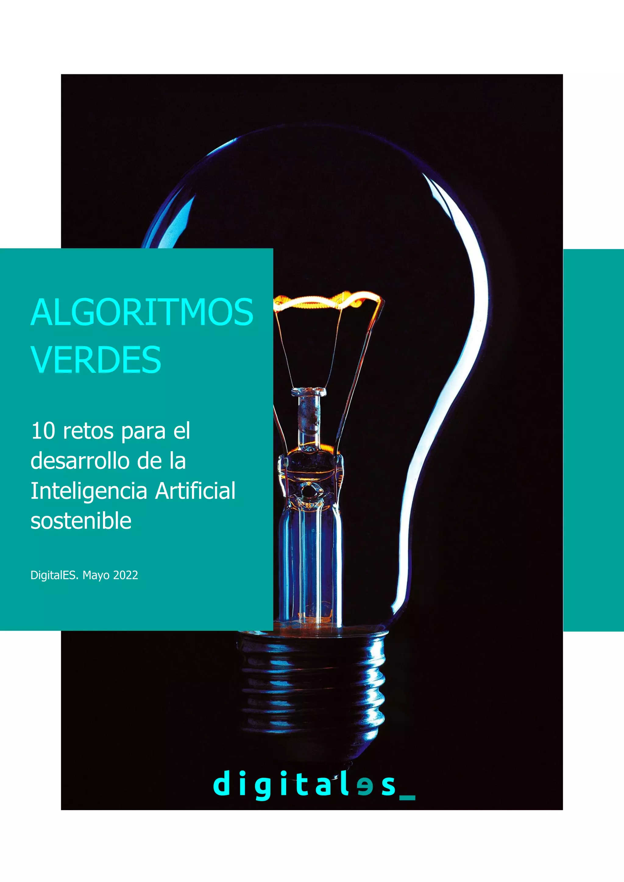 ALGORITMOS VERDES: 10 retos para el desarrollo de la Inteligencia ...