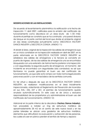 Informe Discoteca Factory Dance Industr Yfinal | PDF
