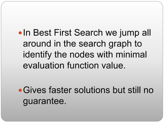 Informed search (bst) | PPT