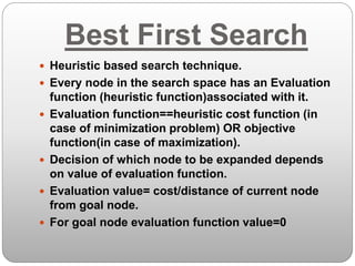 Informed search (bst) | PPT