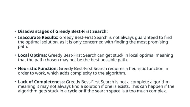 Informed search algorithm.pptx power poi | PPT
