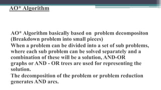 Informed search algorithms.pptx | Computing | Technology & Computing
