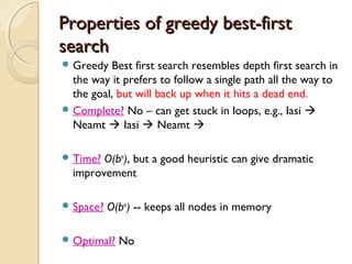 Informed search (heuristics) | PPT