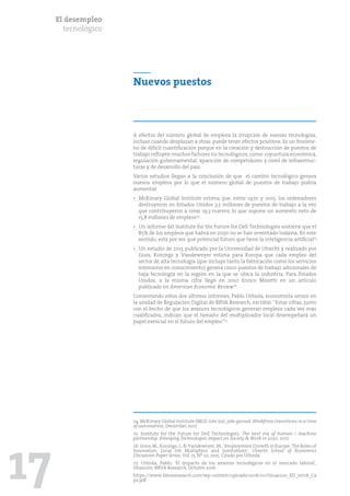OBS Business School Informe: El desempleo tecnológico | PDF