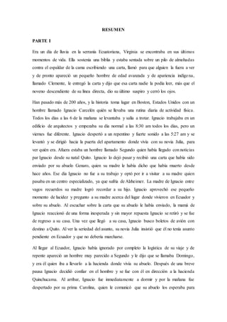 El Secreto de Virginia | DOCX