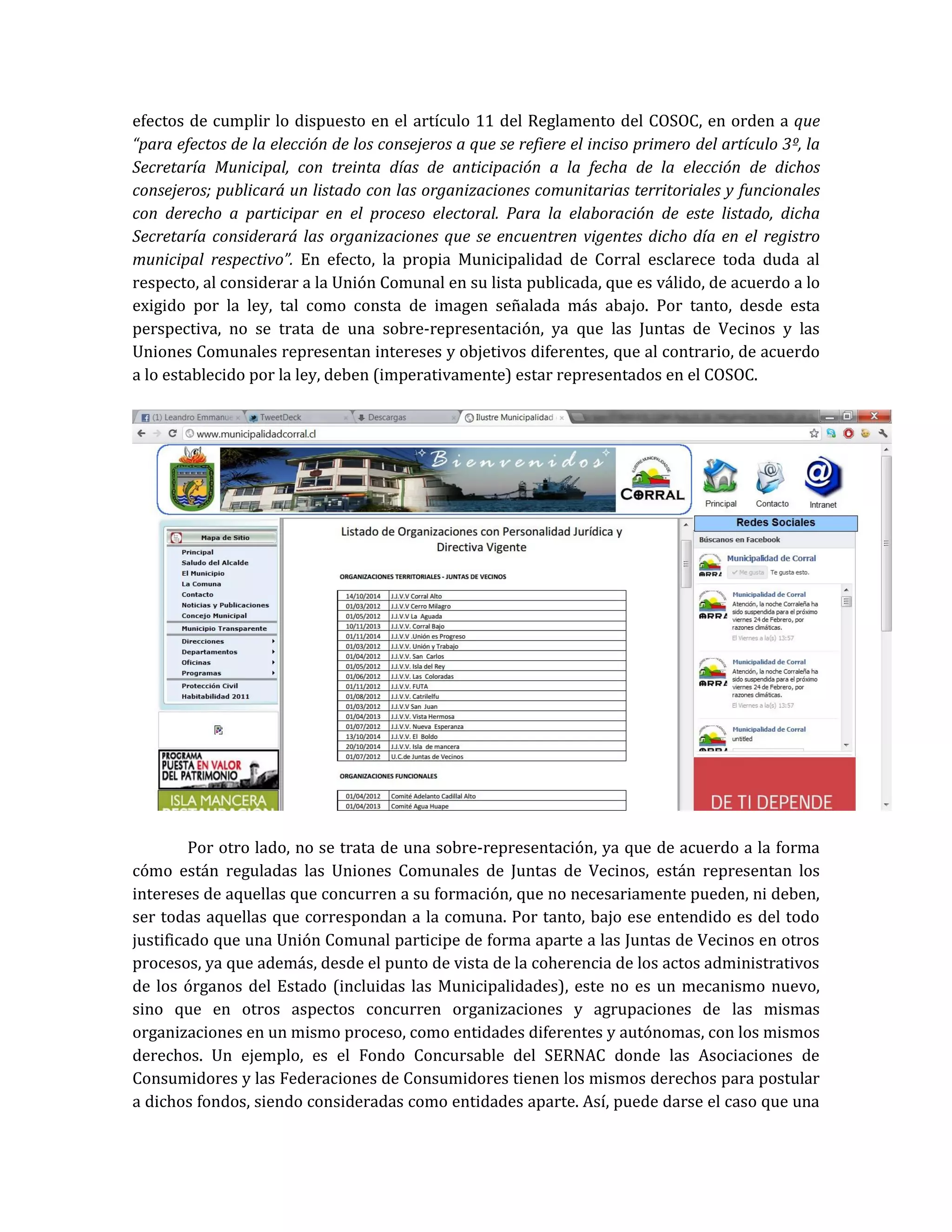 Informe en derecho | PDF