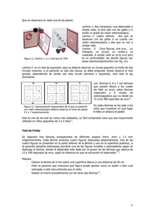 Estereopsis y test de estereopsis | DOCX