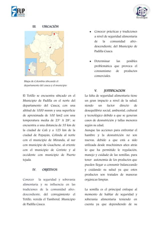 Biodiversidad para la Seguridad Alimentaria | PDF