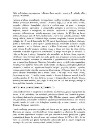 Informe final canavalia ensiformis l. | DOC