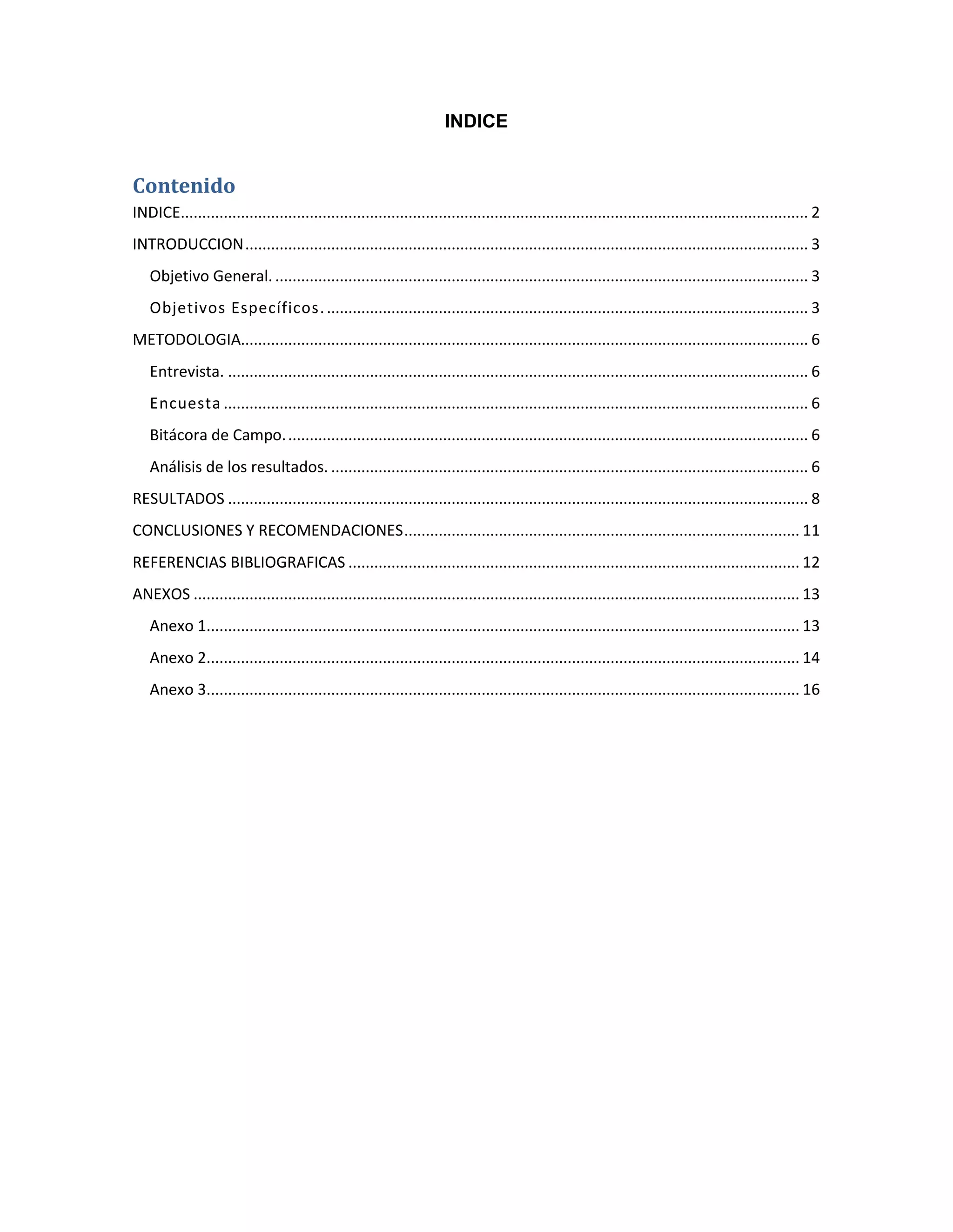 Informe Final De Investigacion Pdf