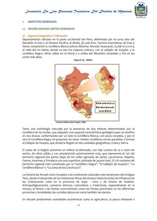 Inventario de los Recursos Turisticos de Marcará | PDF