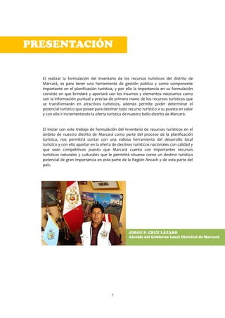 Inventario de los Recursos Turisticos de Marcará | PDF