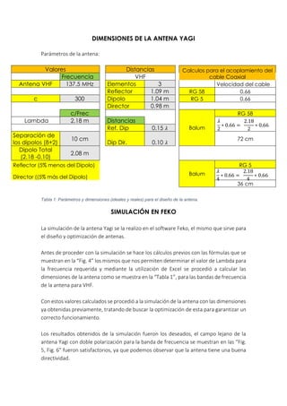 Construcción de una antena Yagi con doble polarización para la ...
