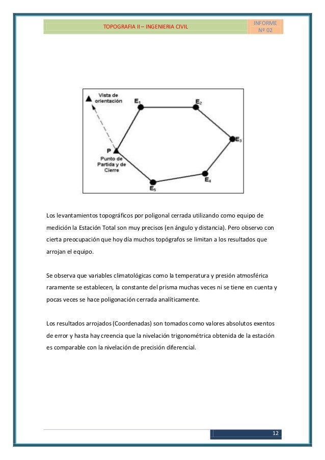 profesor Ambiente Corredor precision en levantamientos topograficos ...