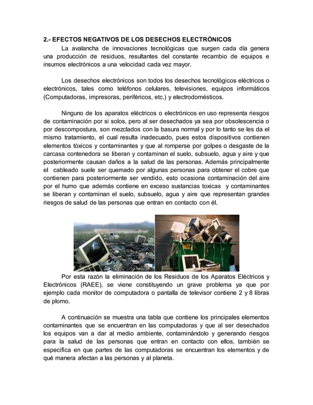 Impacto De La Informática En El Medio Ambiente Grupo De Maviola Pdf