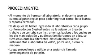 Informe de laboratorio de quimica mariana caldera.pptx