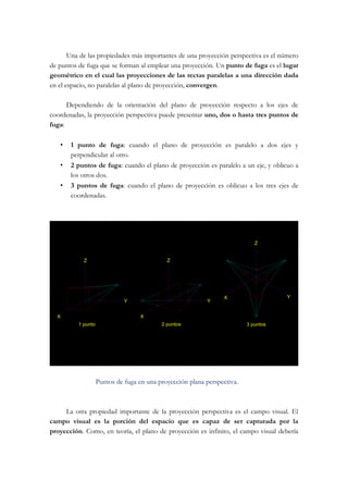 Informe metodo de proyecciones y aplicaciones | PDF