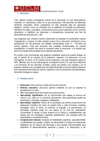 Informe monográfico educación (Informe extenso) | DOCX