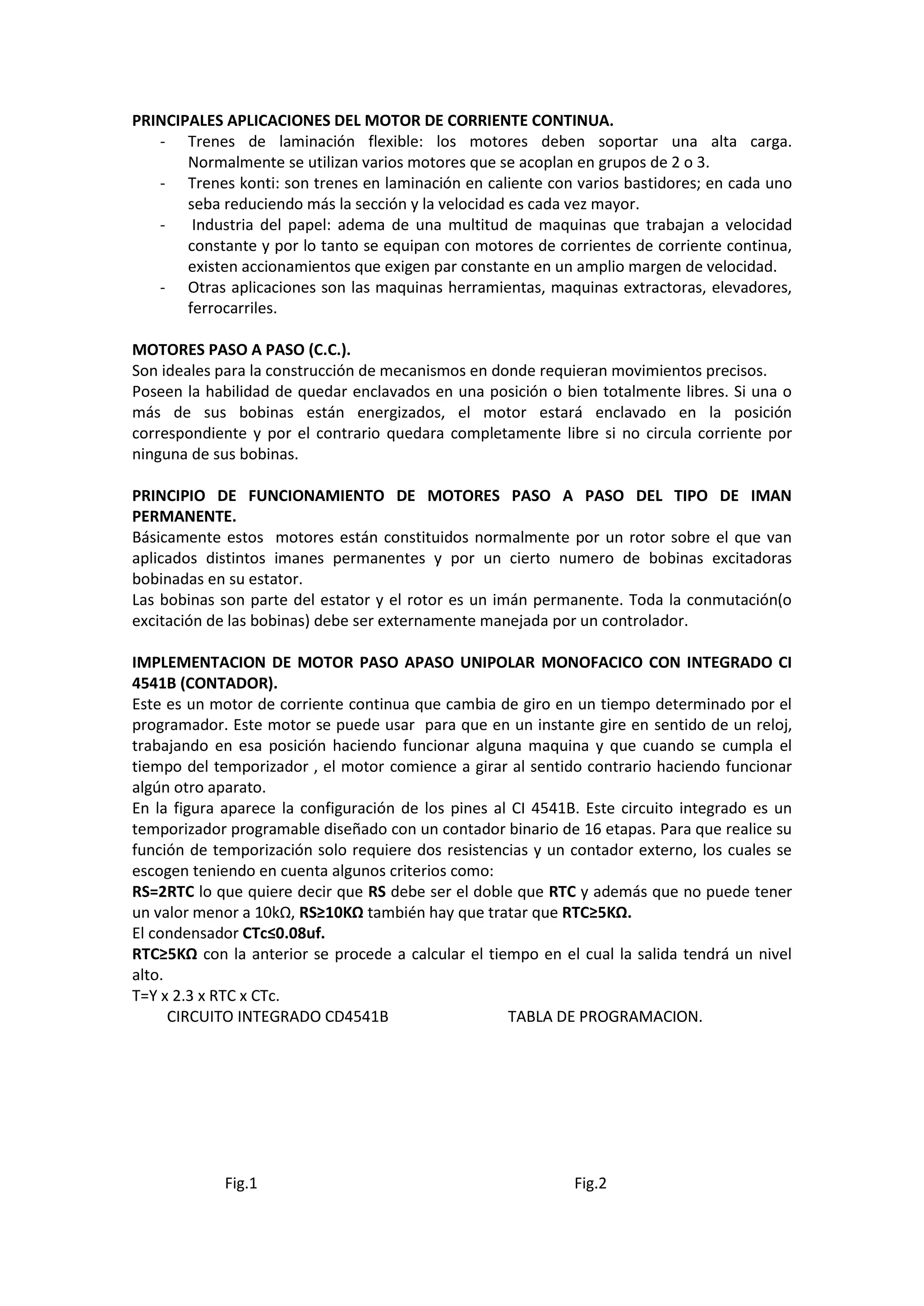 Informe motor paso a paso | DOCX