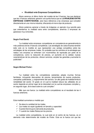 5 Fuerzas de Porter | DOCX