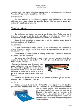Informe plotter loaiza, gisela | DOC