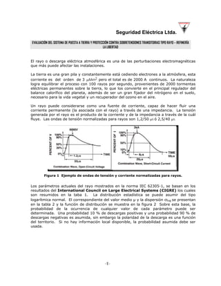 Informe puesta a tierra rll | PDF