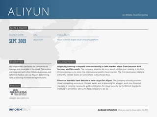 The Alibaba Group Explained | PPT