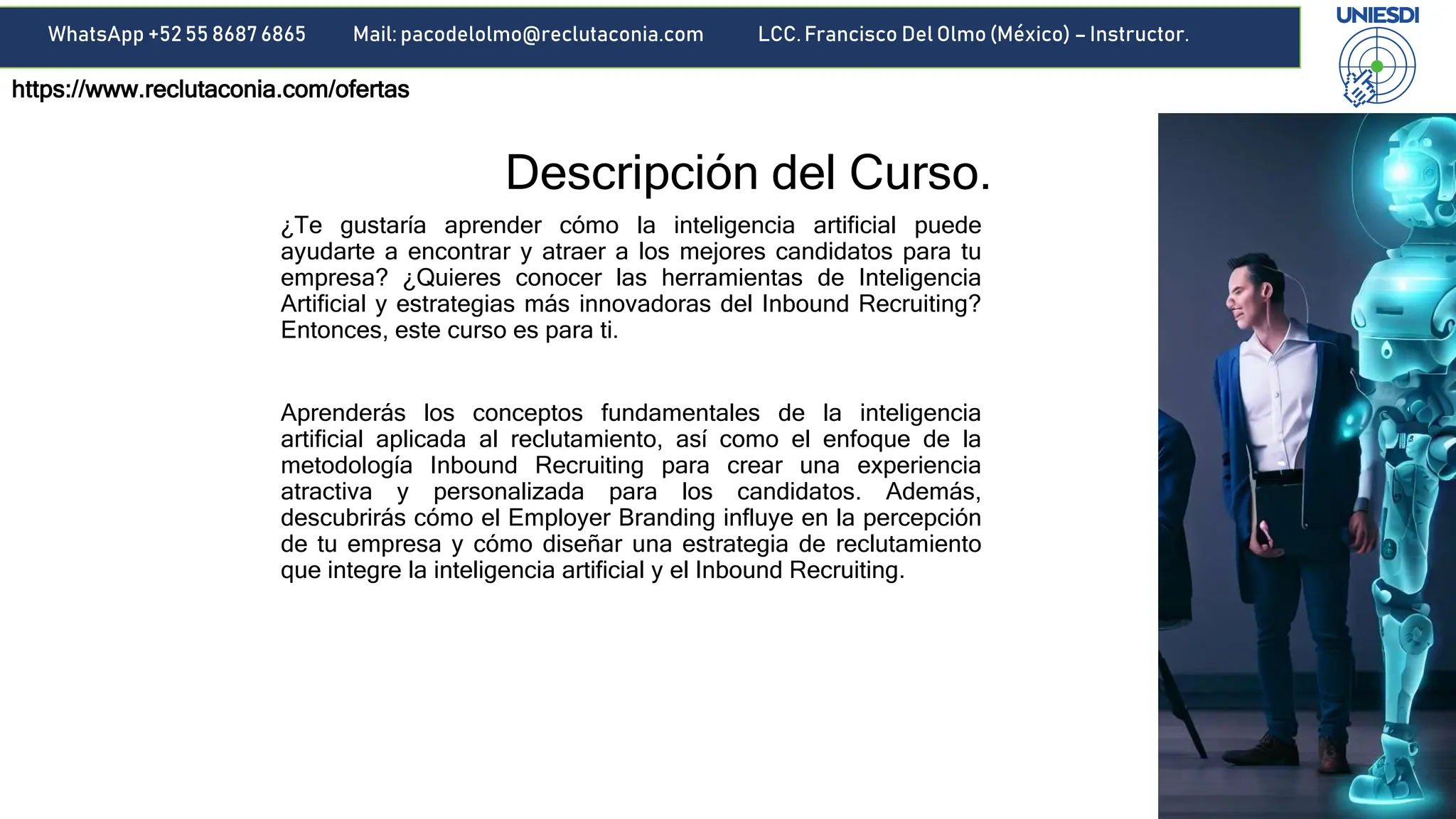 Cursos Inteligencia Artificial para Recursos Humanos y Reclutamiento IA RRHH Agente Capacitador ...