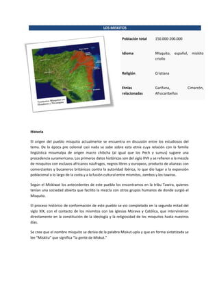 Los Misquitos | DOCX