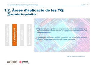 Informe tecnologies quantiques | PDF
