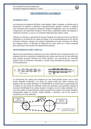 Informe transmisiones flexibles | PDF