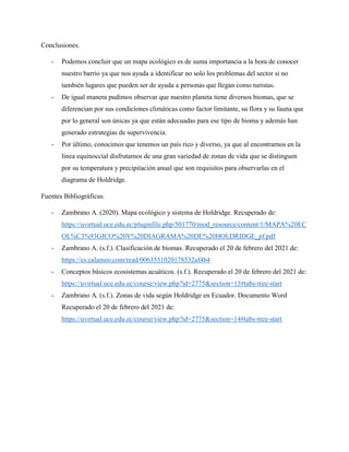 Informe Biomas | PDF
