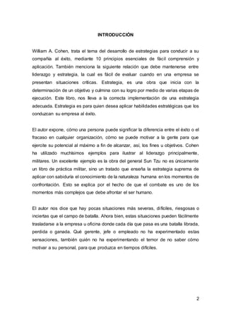 Informe william cohen | DOCX