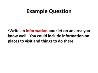 Inform & Explain | PPTX