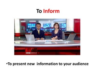 Inform & Explain | PPTX | Educational Assessment | Education