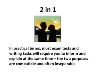 Inform & Explain | PPTX | Educational Assessment | Education