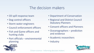 Informing decision makers | PPTX