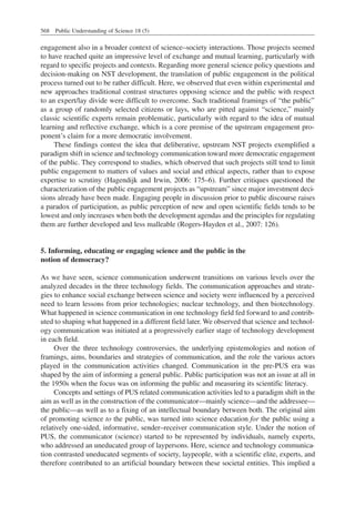 Informing, involving or engaging science communication, in the ages of ...