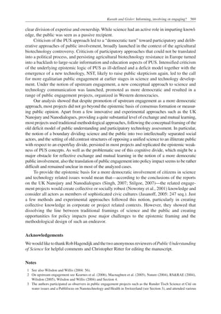 Informing, involving or engaging science communication, in the ages of atom bio- and ...