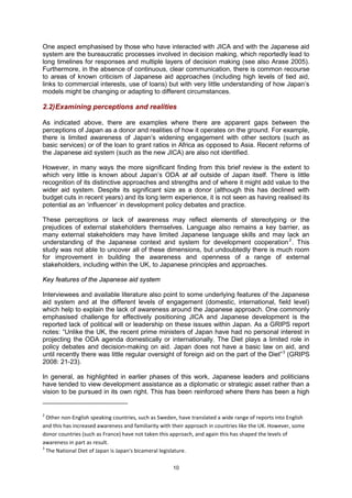 Informing the future of japan's oda | PDF | Business | Business and Finance