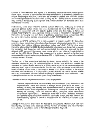 Informing the future of japan's oda | PDF | Business | Business and Finance