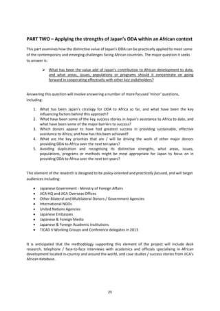 Informing the future of japan's oda | PDF | Business | Business and Finance